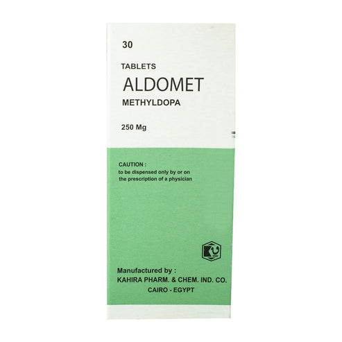 Aldomet 250 mg - 30 Tablets – Re3aya Pharmacy