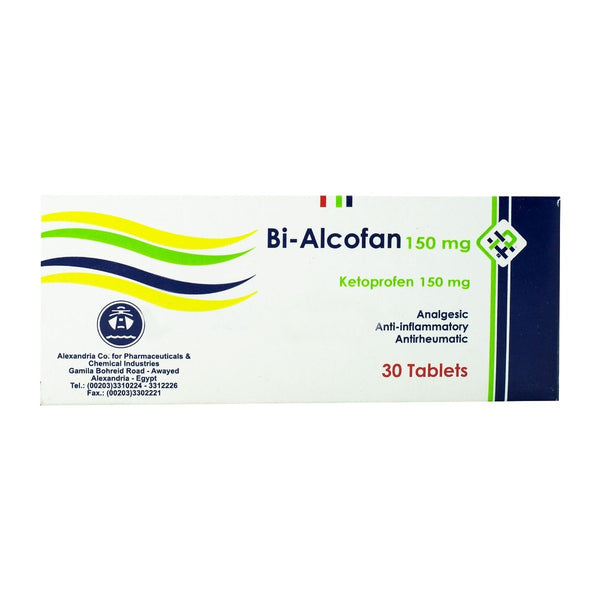 Bi Alcofan 150 mg - 30 Tablets – Re3aya Pharmacy