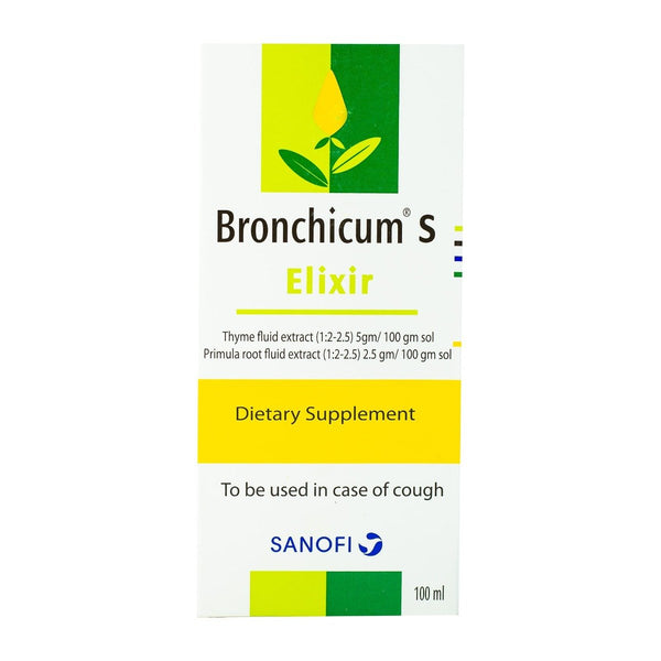 Bronchicum S Syrup - 100 ml – Re3aya Pharmacy