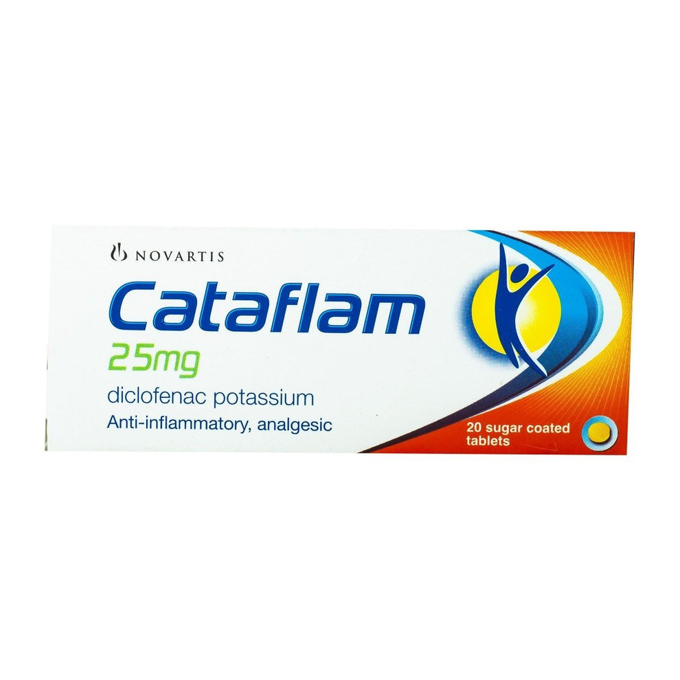Cataflam 25 mg - 20 Tablets – Re3aya Pharmacy