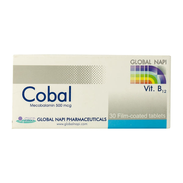 Cobal 500 mcg - 30 Tablets – Re3aya Pharmacy