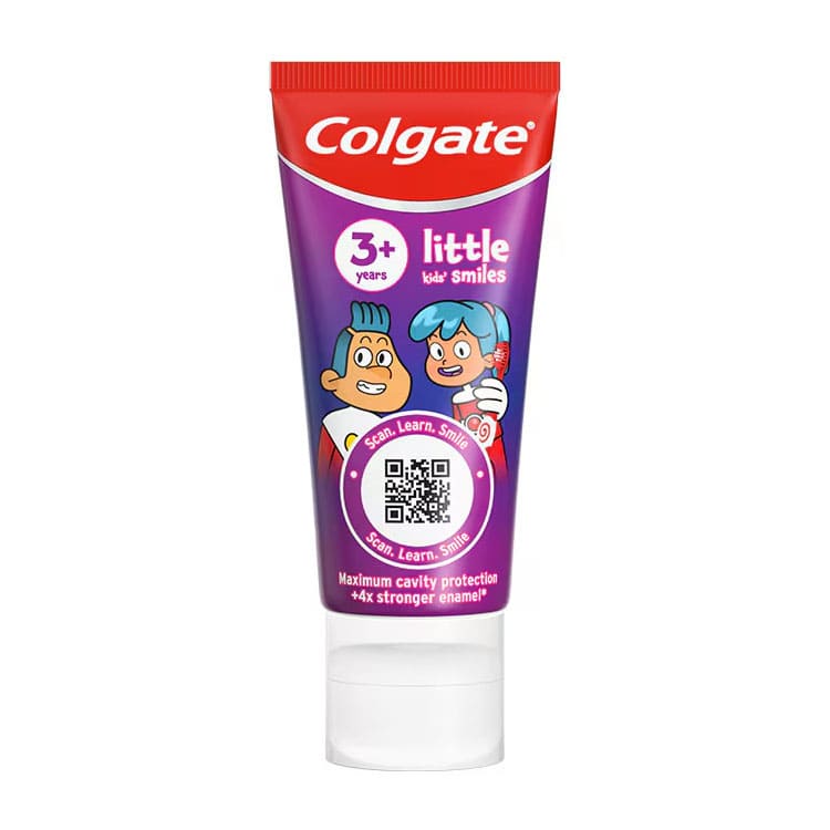 Colgate Little Kids Smiles 3+ Years Toothpaste - 50ml – Re3aya Pharmacy