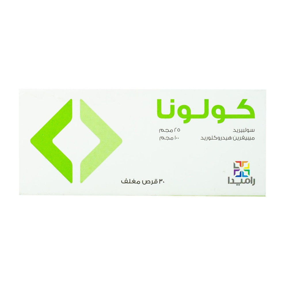 Colona 25 mg-100 mg - 30 Tablets – Re3aya Pharmacy