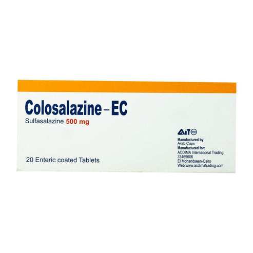 Colosalazine EC - 20 Tablets – Re3aya Pharmacy