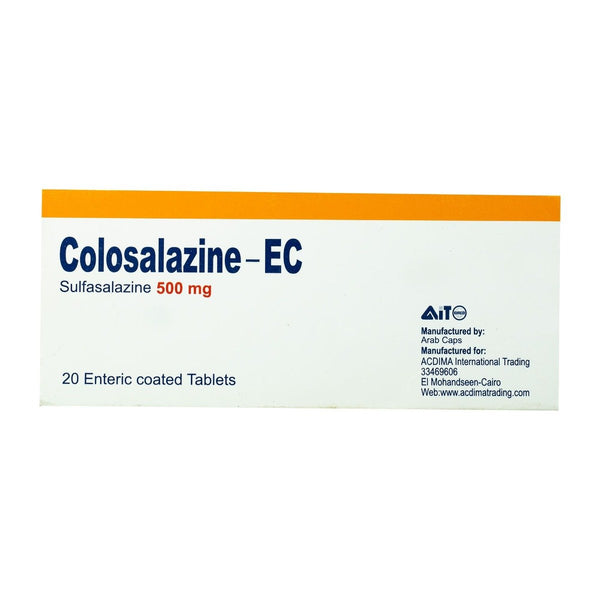 Colosalazine EC - 20 Tablets – Re3aya Pharmacy
