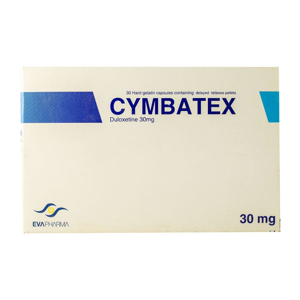 Cymbatex 30 mg - 30 Capsules – Re3aya Pharmacy