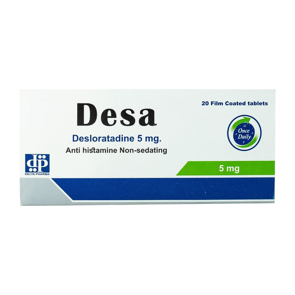 Desa 5 mg - 20 Tablets – Re3aya Pharmacy