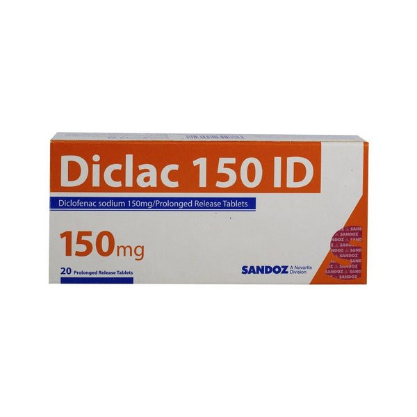 Diclac 150 ID - 20 Tablets – Re3aya Pharmacy