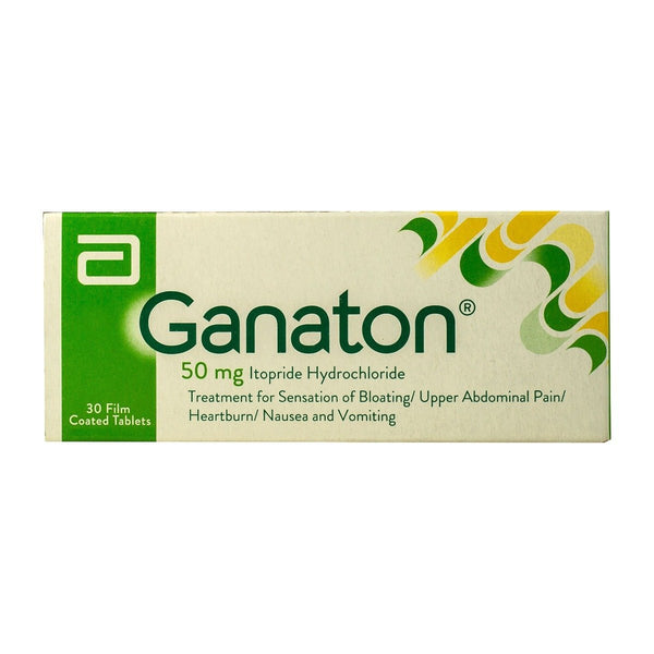 Ganaton 50 mg - 30 Tablets – Re3aya Pharmacy