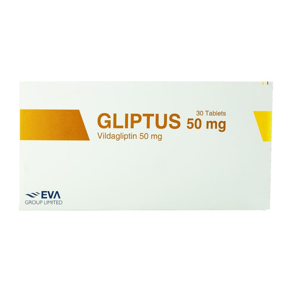 Gliptus 50 mg - 30 Tablets – Re3aya Pharmacy