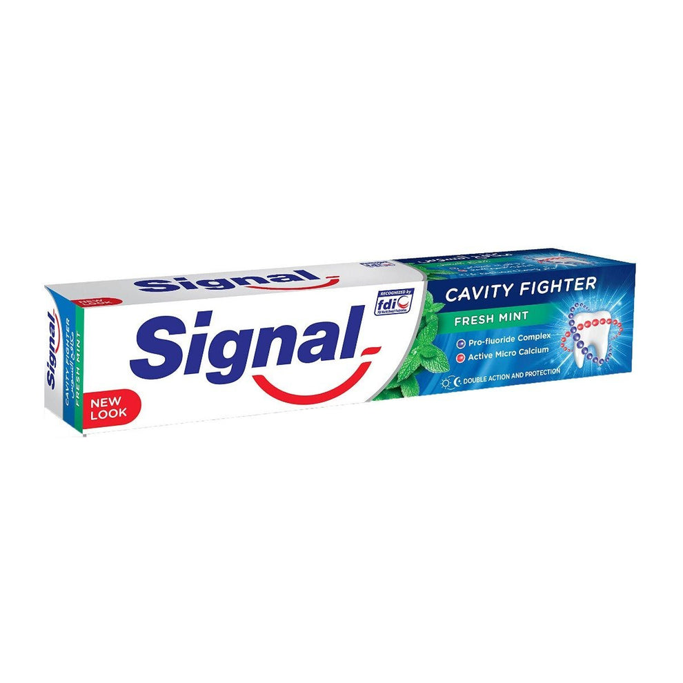 Signal Cavity Fighter Fresh Mint Flavour Toothpaste - 120ml – Re3aya ...