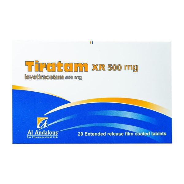 Tiratam XR 500 mg - 20 Tablets – Re3aya Pharmacy
