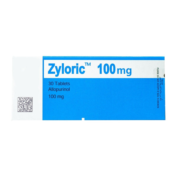 Zyloric 100 mg - 30 Tablets – Re3aya Pharmacy